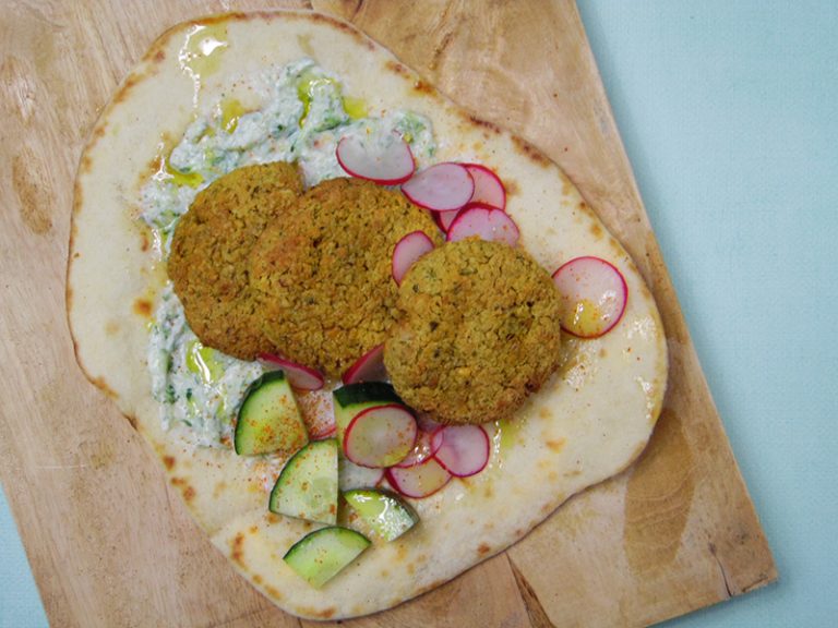 Pieczone falafele - Okolice Palnika - blog kulinarny