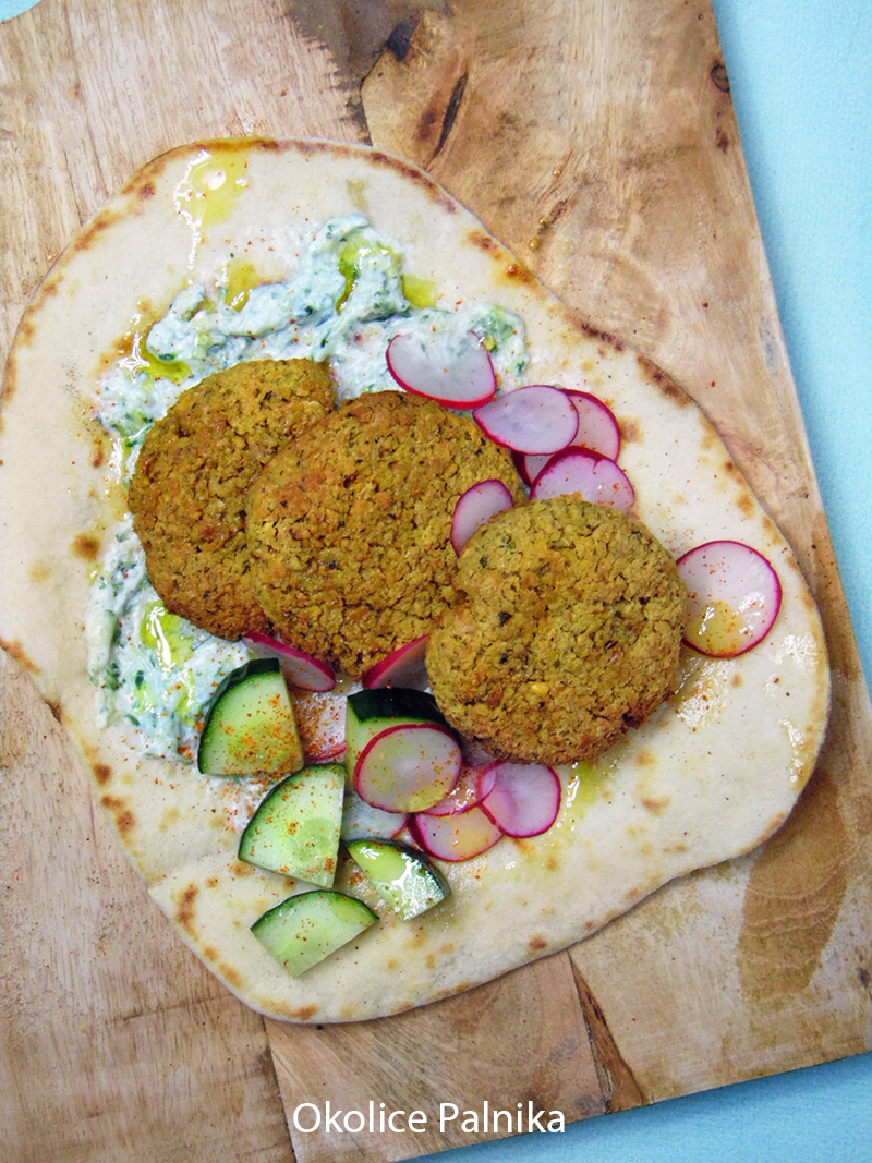 Pieczone falafele - Okolice Palnika - blog kulinarny